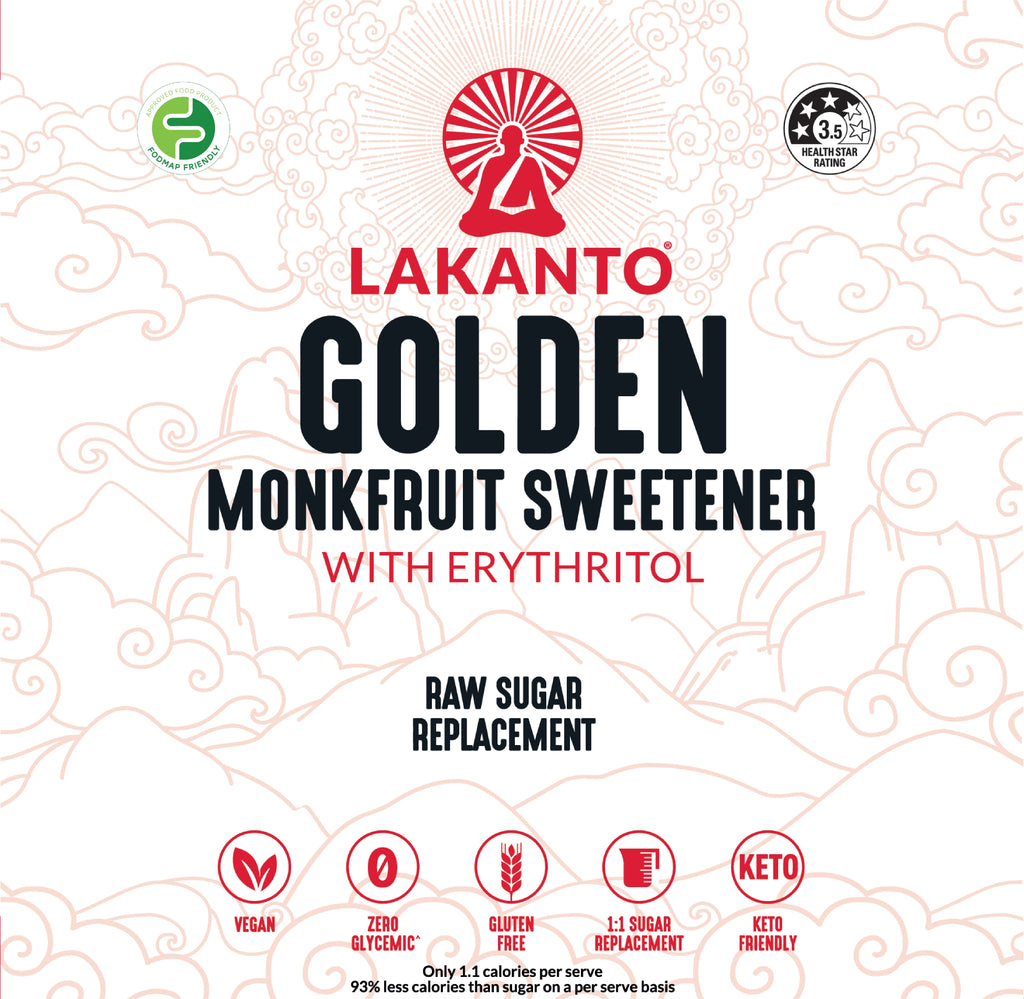 Lakanto Golden Monkfruit Sweetener Sticks Cartons of 600 (Bulk ...